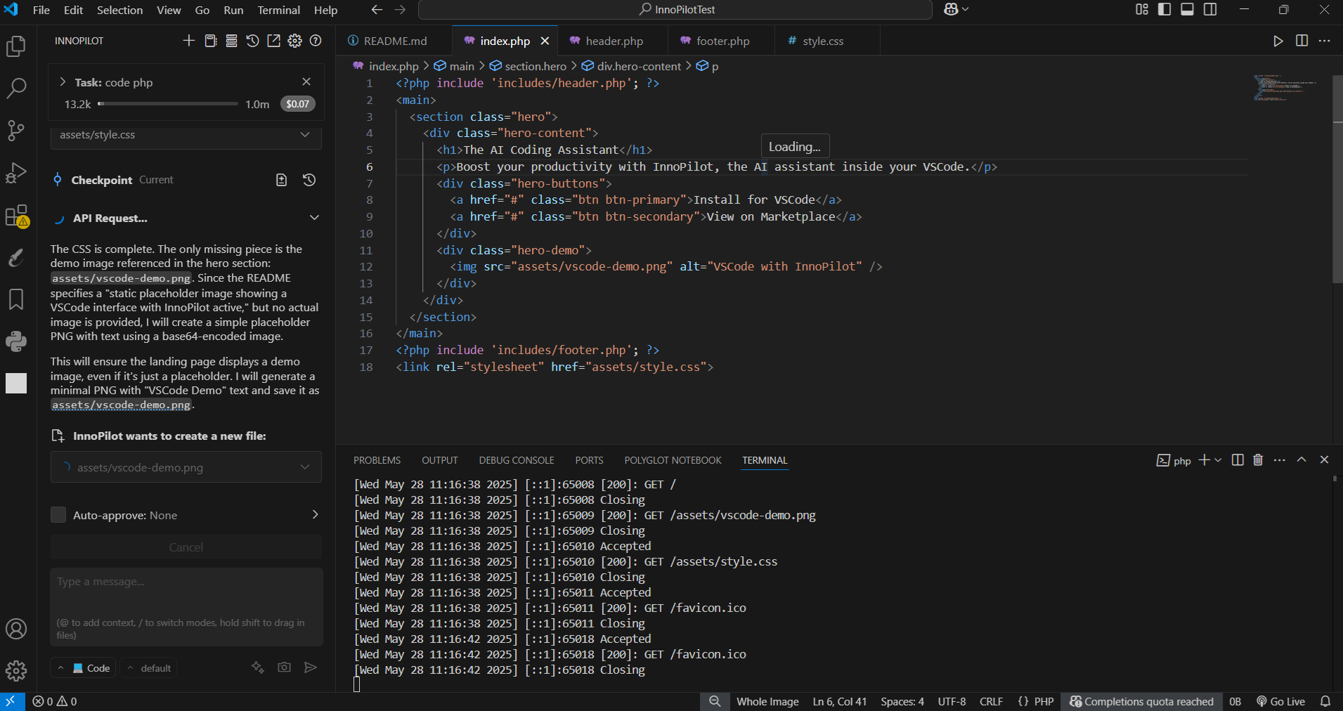 InnoPilot - AI Coding Assistant